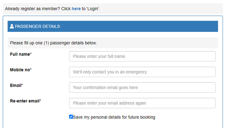 How to Booking Bus Ticket – Malaysia Buses Ticket