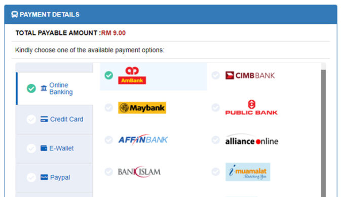 How to Booking Bus Ticket – Malaysia Buses Ticket