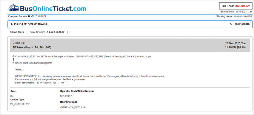 How to Booking Bus Ticket – Malaysia Buses Ticket